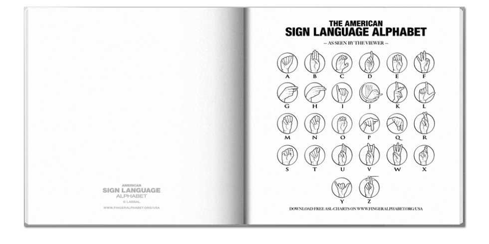 ASL Manual Alphabet Coloring Book | fingeralphabet.org