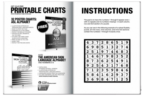 ASL Sudoku Challenge | fingeralphabet.org